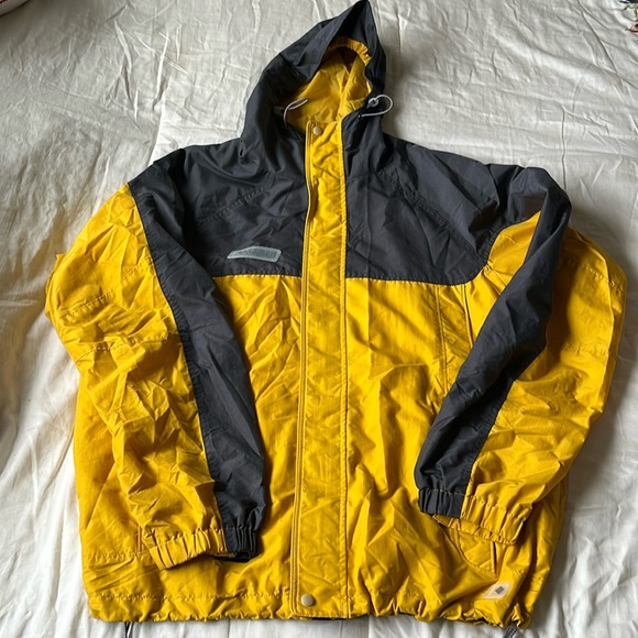 Columbia | Jackets & Coats | Columbia Yellow Agray Rain Jacket Size M ...